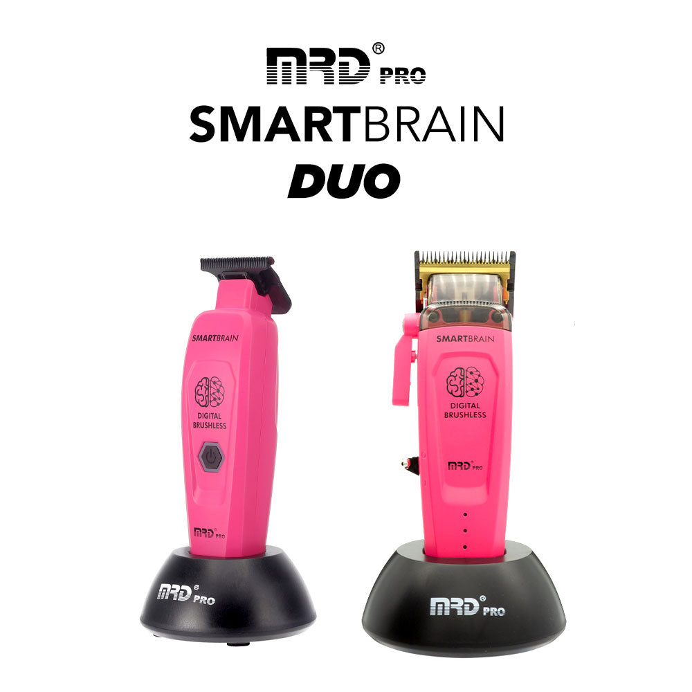 MRD Smart Brain Clipper & Trimmer Duo - Pink – Bravo Barber Supply