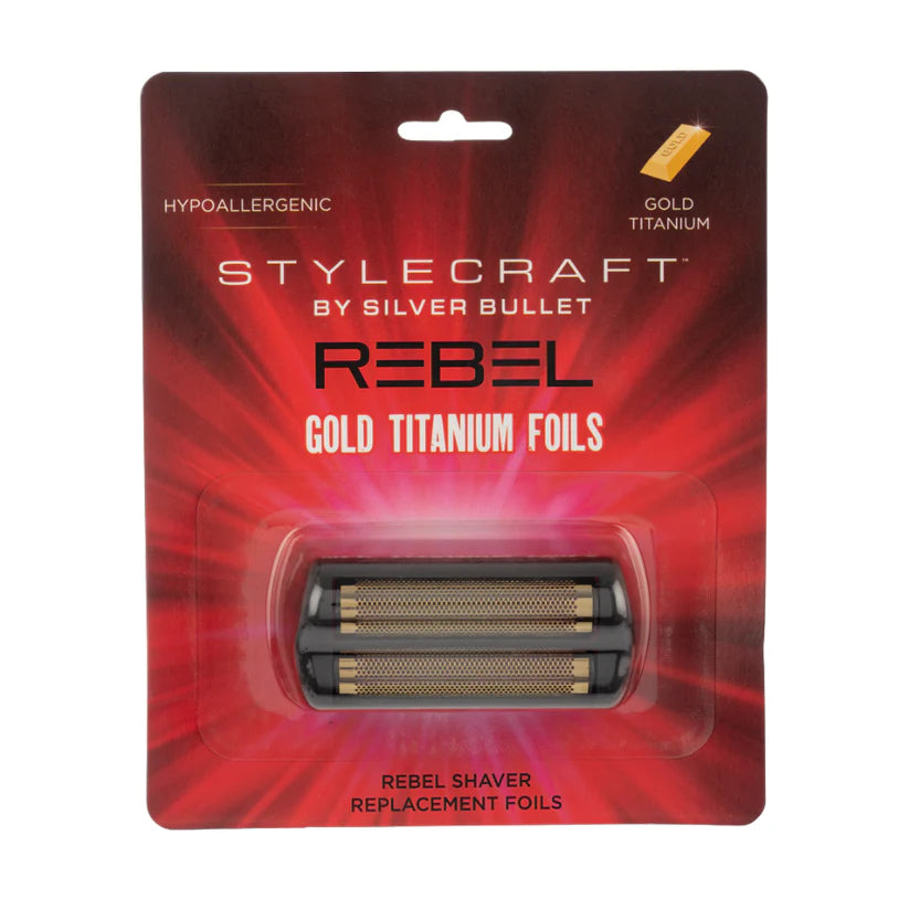 StyleCraft Rebel Shaver Replacement Gold Foil Head – Bravo Barber Supply