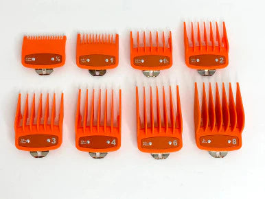 Orange Premium Clipper Guards – Bravo Barber Supply