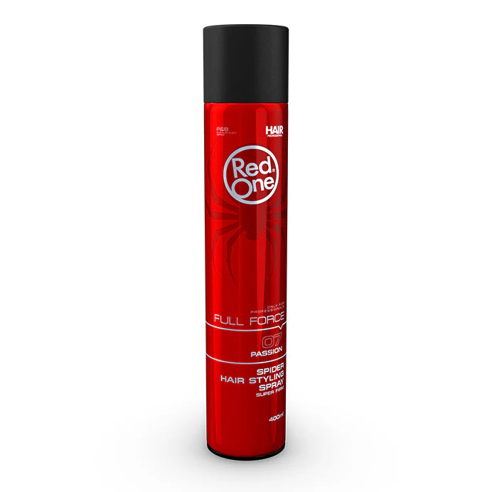 RedOne Hair Spray Full Force Spider Passion 400ml – Bravo Barber Supply