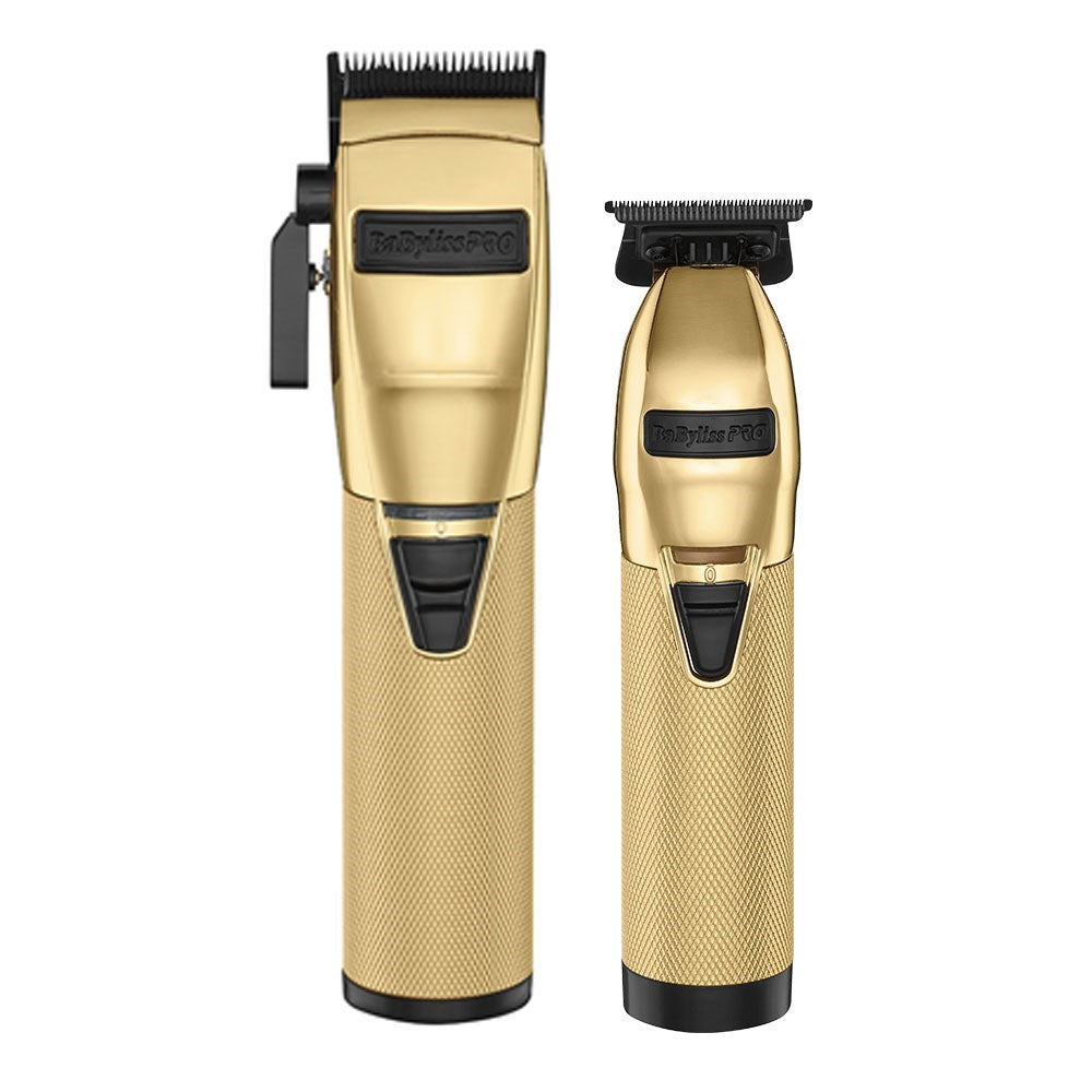 BaBylissPRO Gold FX Lithium Duo Clipper & Trimmer – Bravo Barber Supply