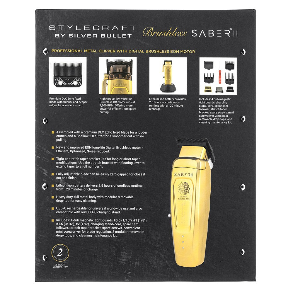 StyleCraft Saber 2.0 Hair Clipper – Bravo Barber Supply