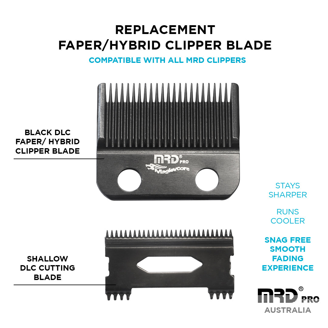 MRD Replacement Faper/Hybrid Clipper Blade – Bravo Barber Supply