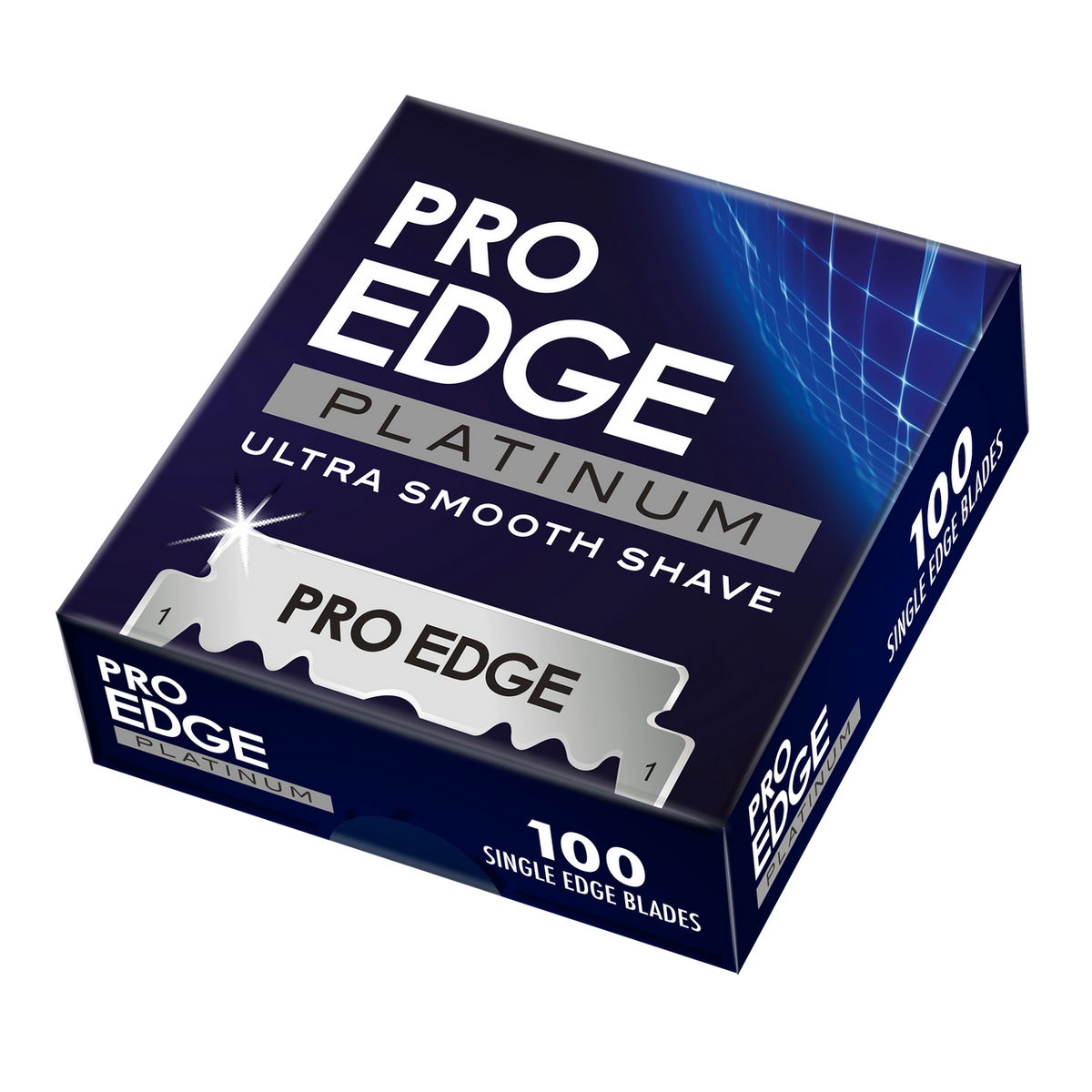 Pro Edge - Single Edge Razor Blade (100 Pack) – Bravo Barber Supply