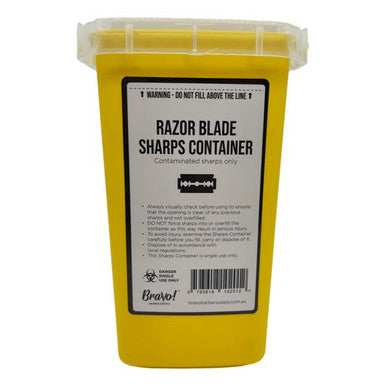 Sharps Container - Yellow – Bravo Barber Supply