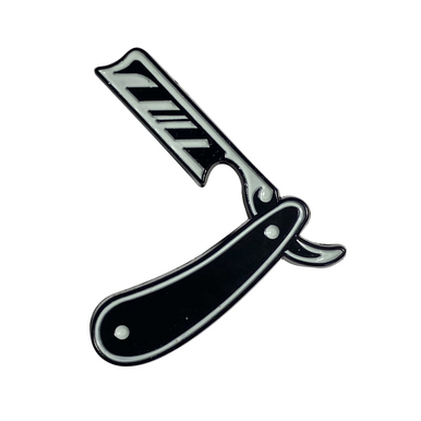 TRADITIONAL STRAIGHT RAZOR BARBER PIN – Bravo Barber Supply