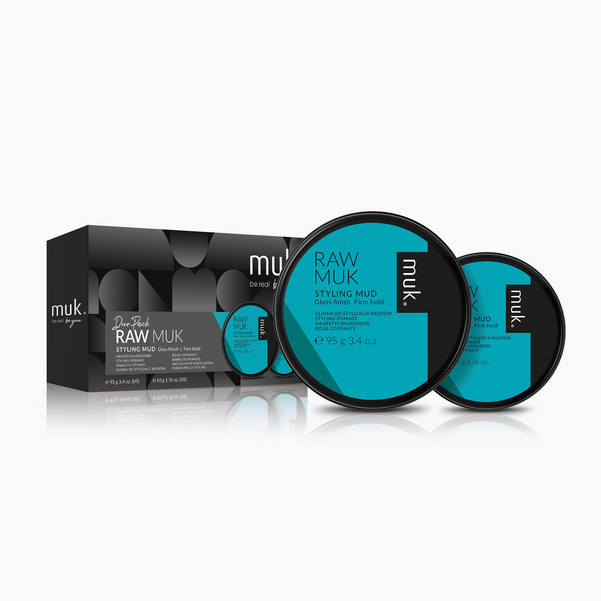 Raw muk Styling Mud Duo – Bravo Barber Supply