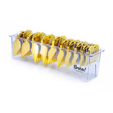 Gold Magnetic Premium Guards – Bravo Barber Supply